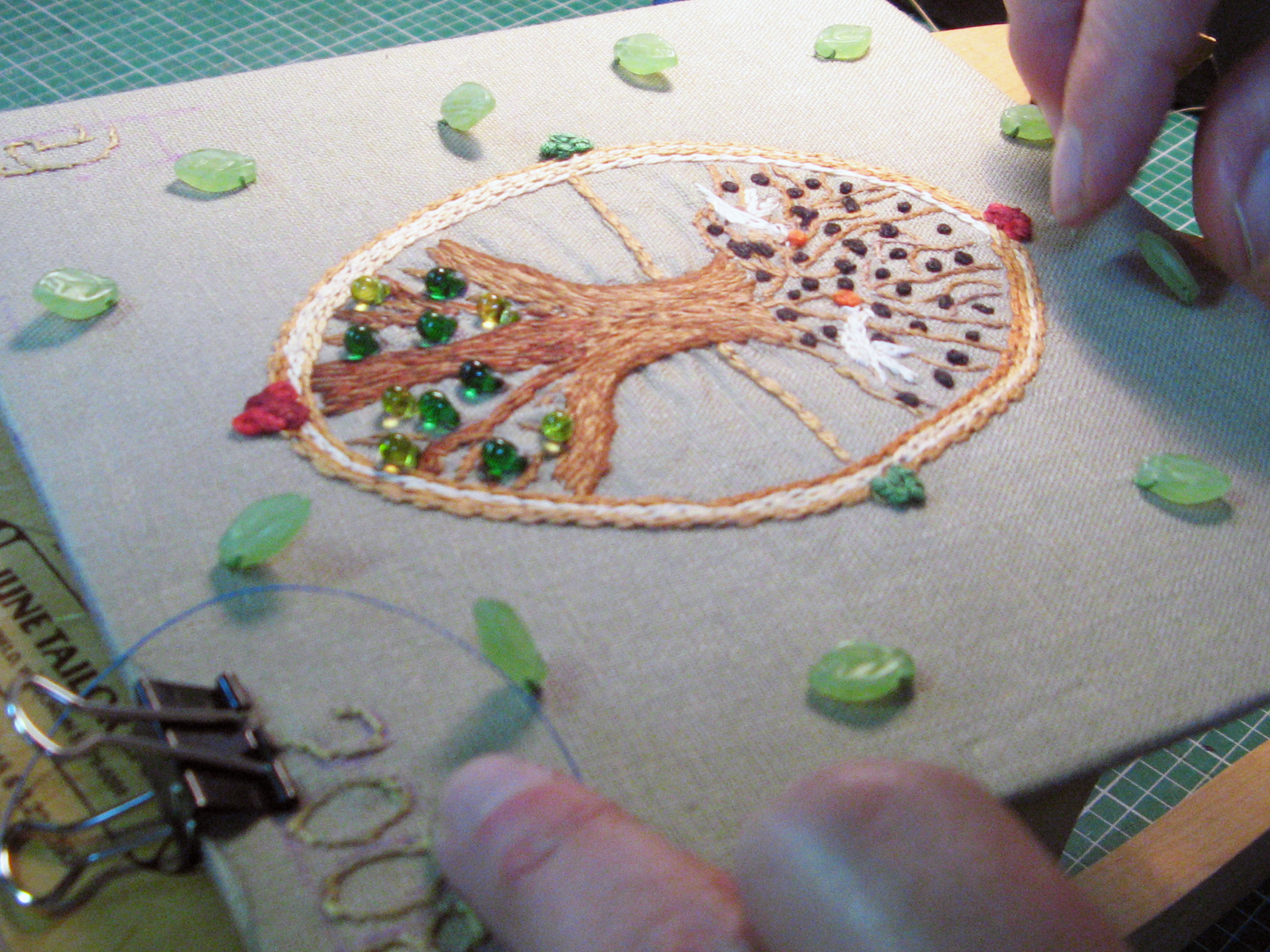 Embroidery Workshop Gallery Elements Earth - Gwendolyne Hats